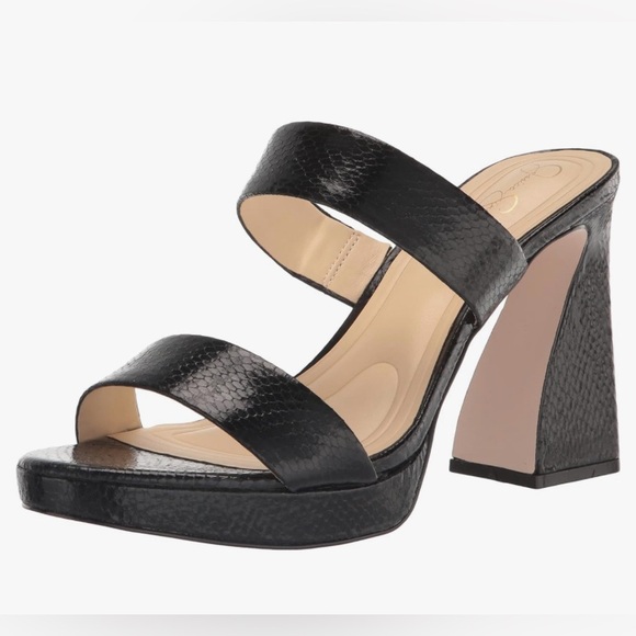 Jessica Simpson | Shoes | Jessica Simpson Black Diza Heel Size Nwt ...